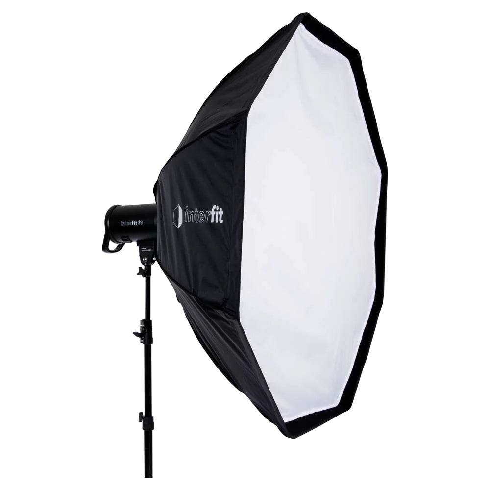 Interfit foldbar S-bajonet 120cm Softbox - Octabox med bikube